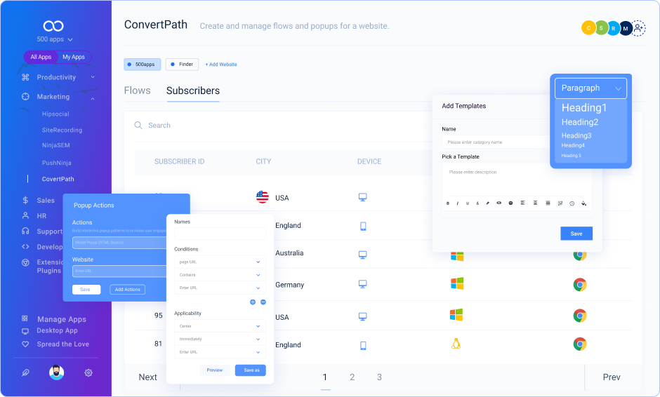 Popup Maker to Create Popups | ConvertPath by 500apps